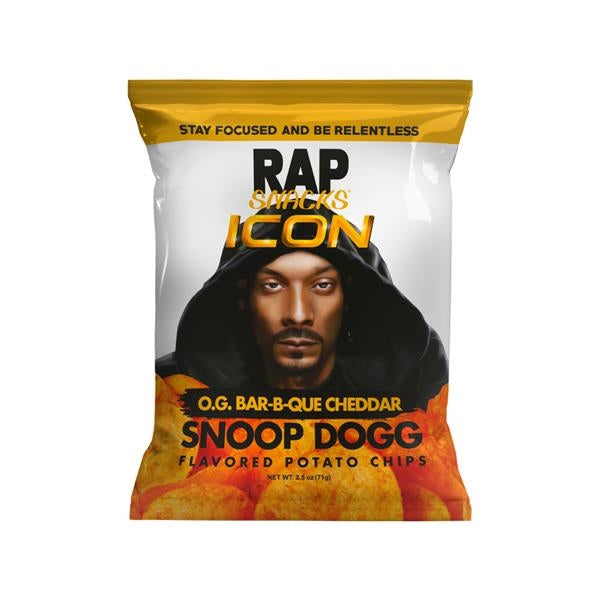 Rap Snacks Crisps Snoop Dogg BBQ & Cheddar 12 x 71g – Planet Foods