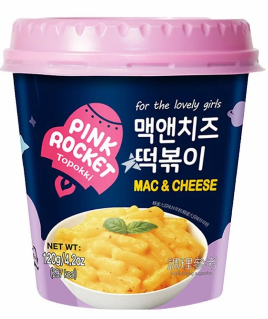 Youngpoong Pink Rocket Cup Topokki Mac & Cheese 30 x 120g – Planet Foods