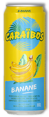 Caraïbos Banana 24 x 330ml – Planet Foods