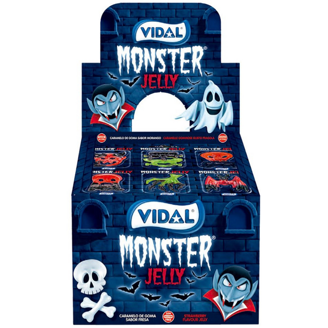 Vidal Monster Jelly 66 x 11g – Planet Foods