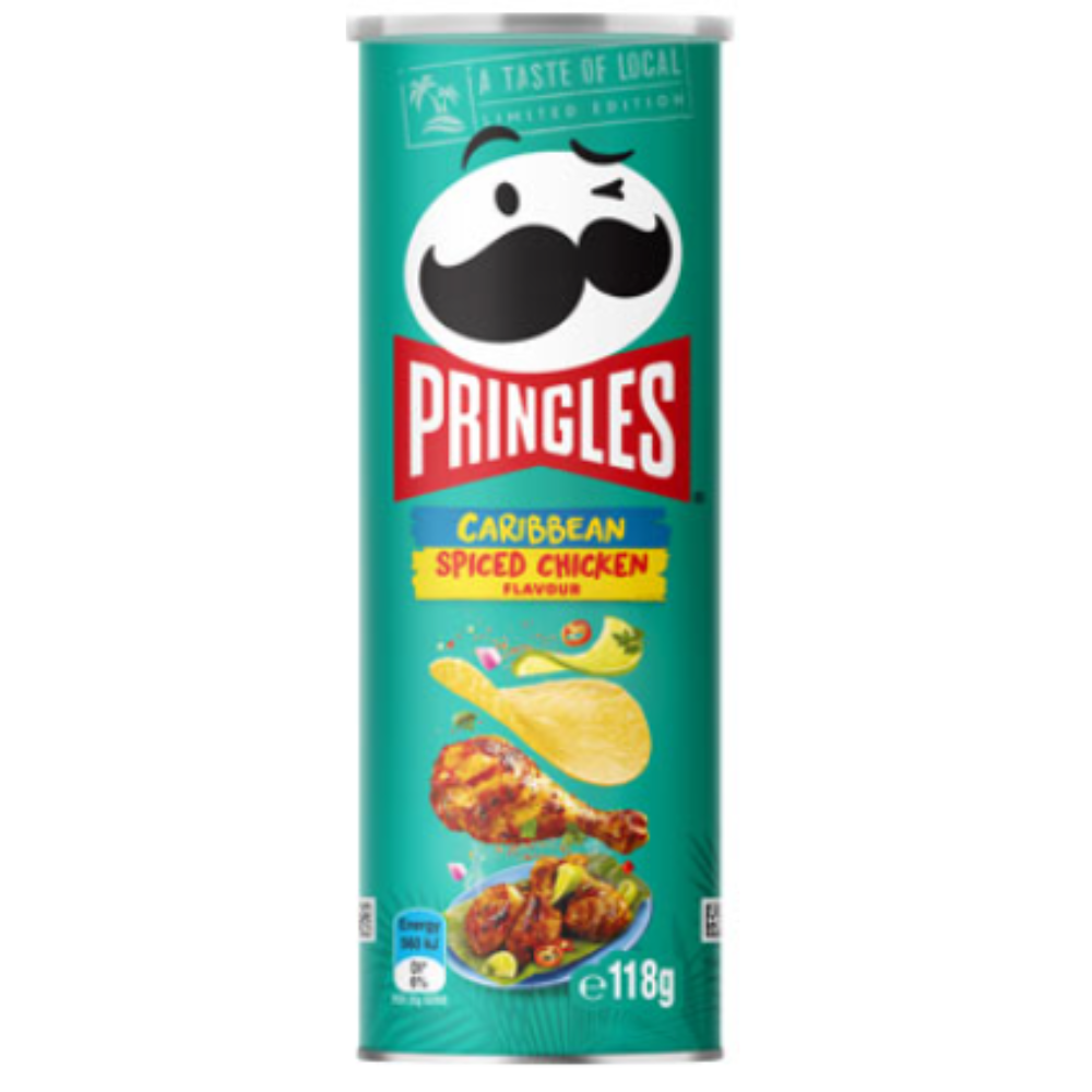 Pringles Caribbean Spiced Chicken 12 x 100g – Planet Foods