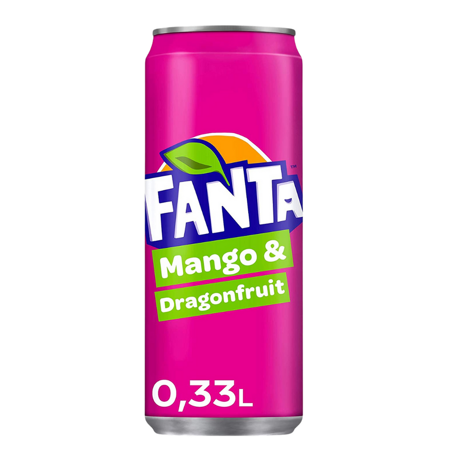 Fanta Mango & Dragonfruit 24 x 333ml – Planet Foods