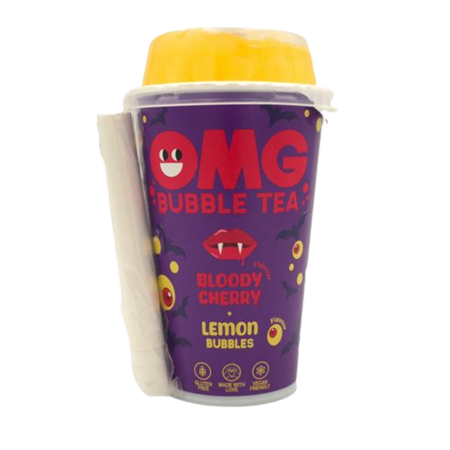 OMG Bubble Tea Cherry And Lemon 10 X 265ml Planet Foods omg-bubble-tea-cherry-and-lemon-10-x-265ml-planet-foods