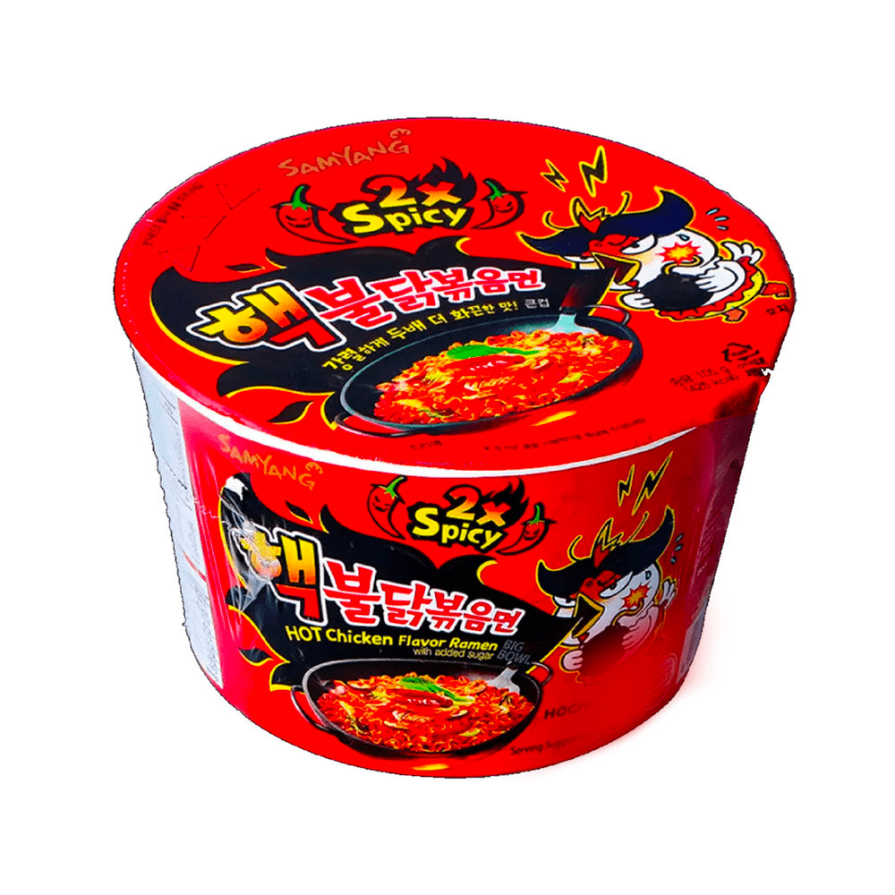 Samyang Ramen Bowl 2x Spicy 16 x 105g – Planet Foods