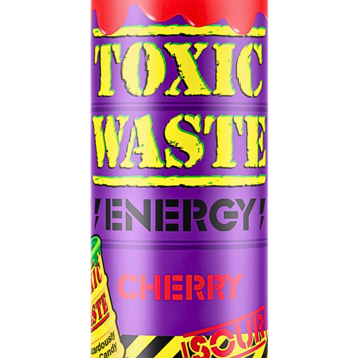 Toxic Waste Energy Drink Sour Cherry 12 x 500ml – Planet Foods