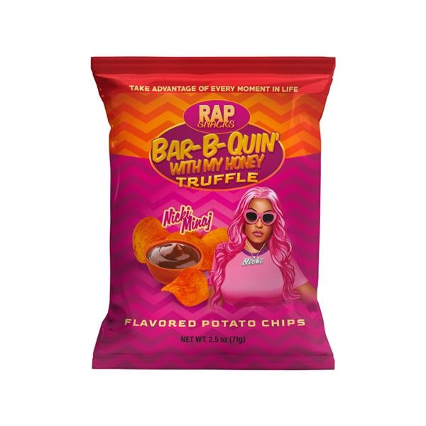 Rap Snacks Chips Nicki Minaj BBQ & Honey & Truffle 12 x 71g – Planet Foods