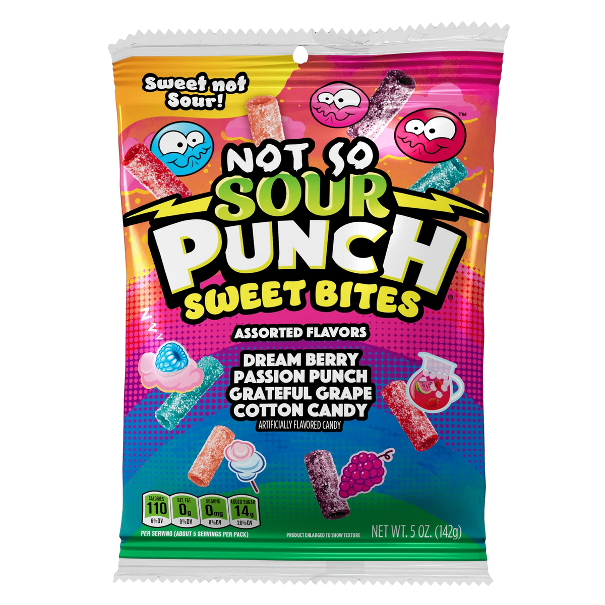 Sour Punch Sweet Bites Mix Flavors 12 x 105g – Planet Foods