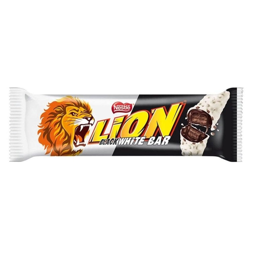 Lion Bar Black & White Chocolate 40 x 42g – Planet Foods