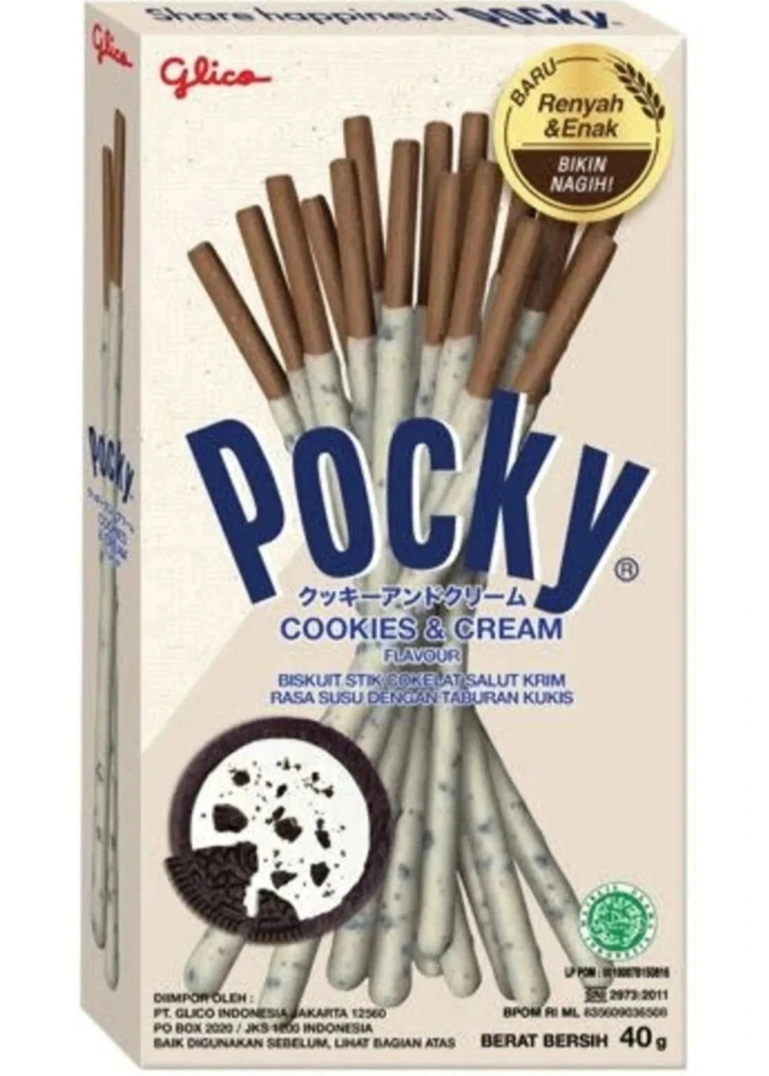 Pocky Cookies & Cream 10 x 40g – Planet Foods