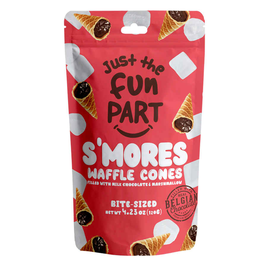Just The Fun Part S'mores Milk Chocolate & Marshmallow 6 x 120g ...