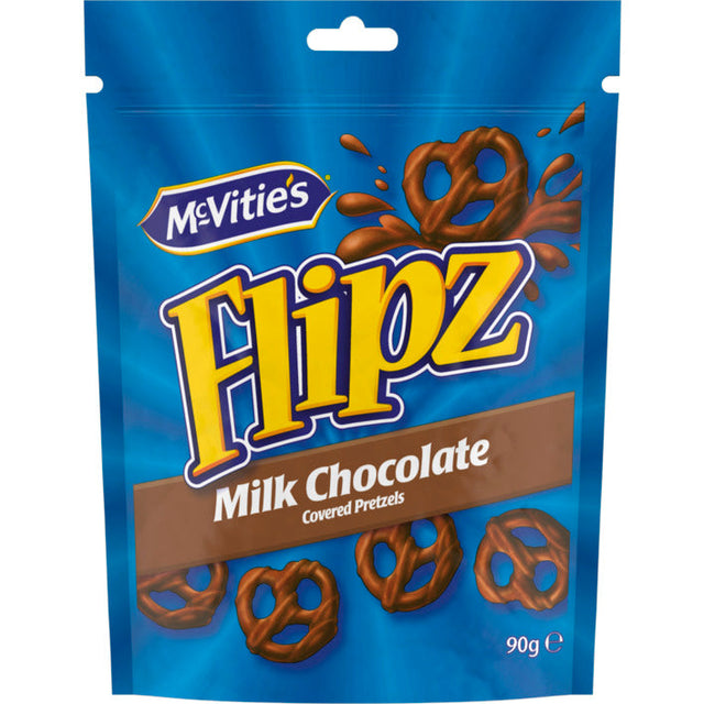 Flipz Milk Chocolate 6 x 90g – Planet Foods