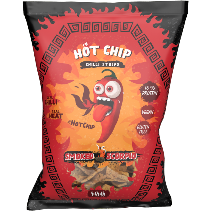 Hot Chip Strips Smoked Scorpio 20 x 80g – Planet Foods