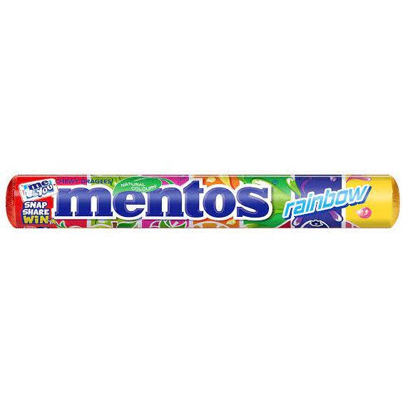 Mentos Rainbow 40 x 38g – Planet Foods