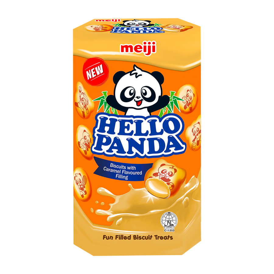 Meiji Hello Panda Caramel 10 x 43g – Planet Foods