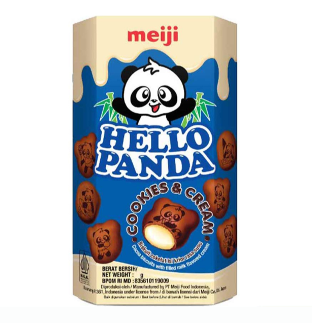 Meiji Hello Panda Cookie and Cream 10 x 42g – Planet Foods