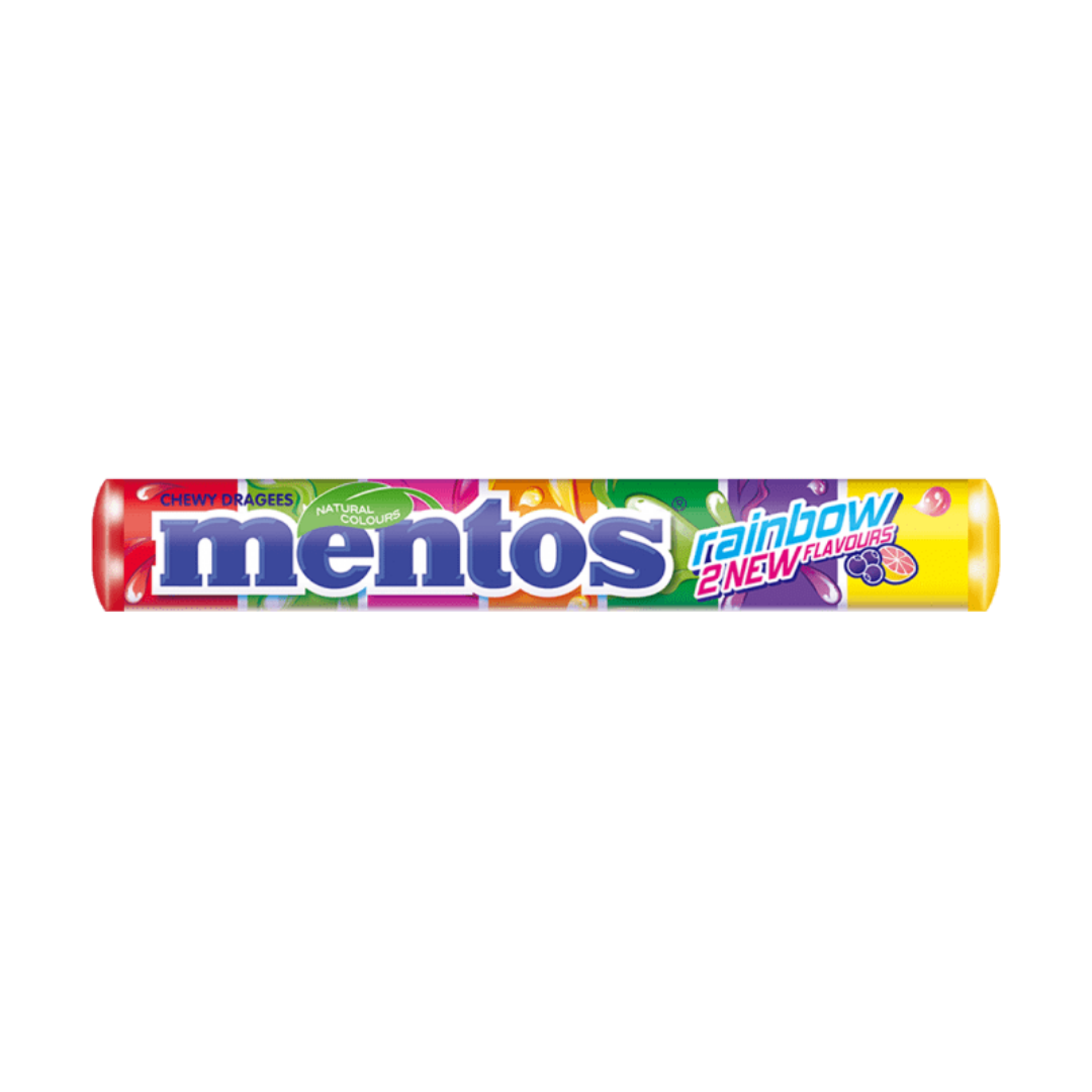 Mentos Rainbow 40 x 38g – Planet Foods