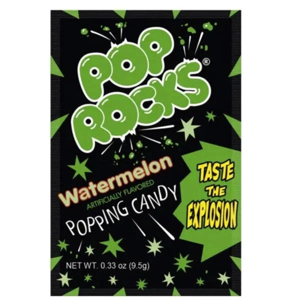Pop Rocks Popping Candy Watermelon 24 x 10g – Planet Foods