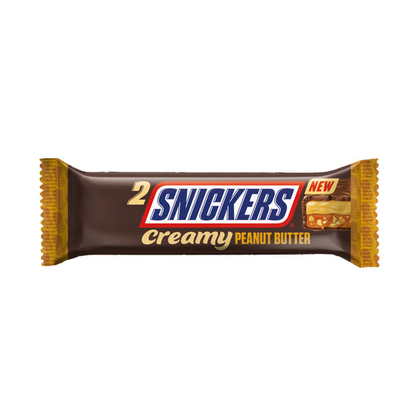Snickers Creamy Peanut Butter 24 x 36.5g – Planet Foods
